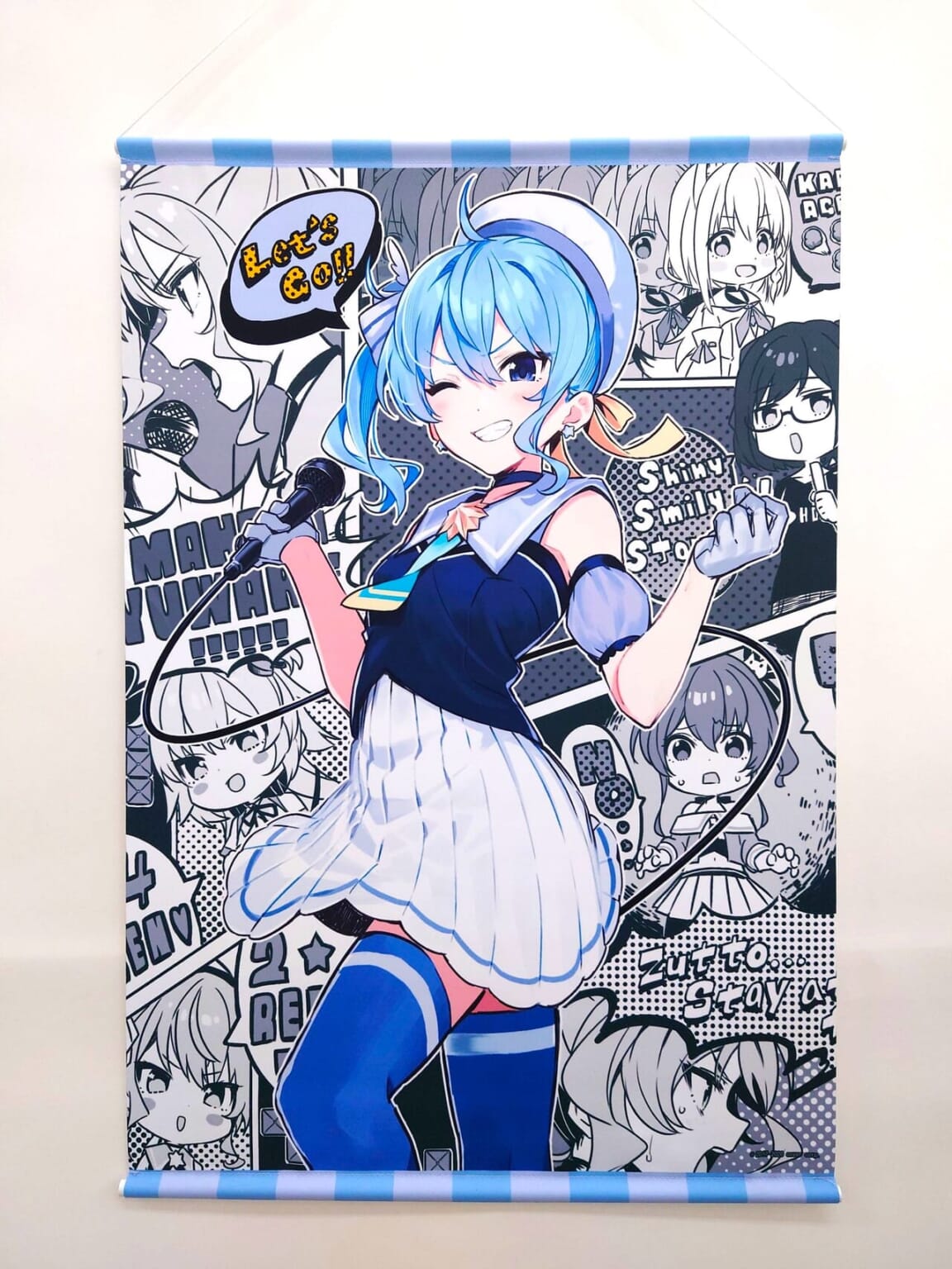 星街すいせい 50万人記念ライブグッズ 手島nari先生 イラストB2タペストリーを買取いたしました！ |アニポス