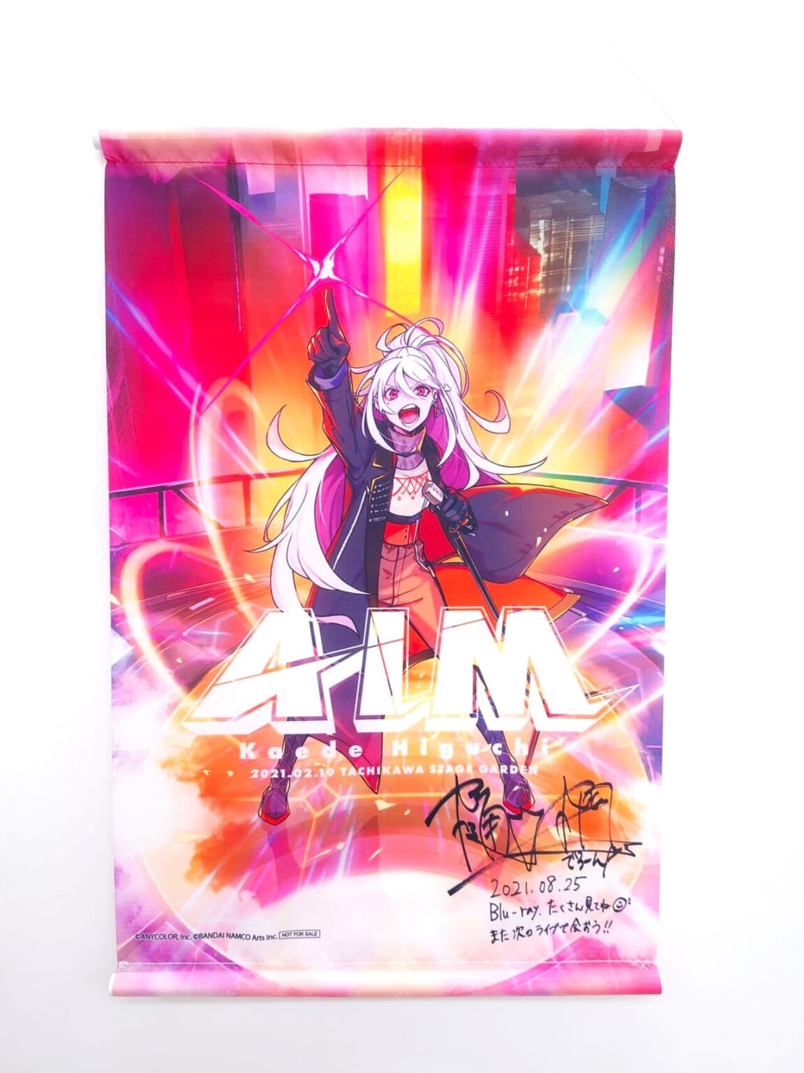 にじさんじ 樋口楓 Kaede Higuchi Live 2021 “AIM” A3タペストリー 買取いたしました！ |アニポス
